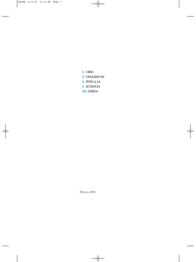 C Urso A Vanzado de A Poyo A Lactancia | PDF | Pecho | Lactancia