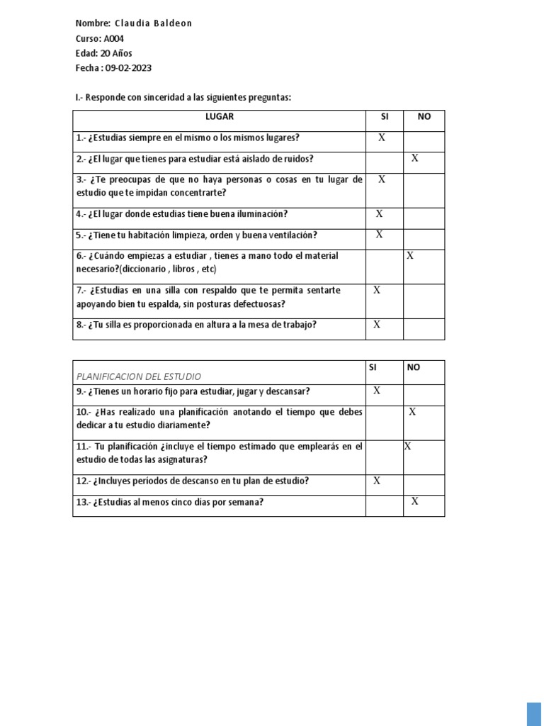 Tarea Test Itb | PDF