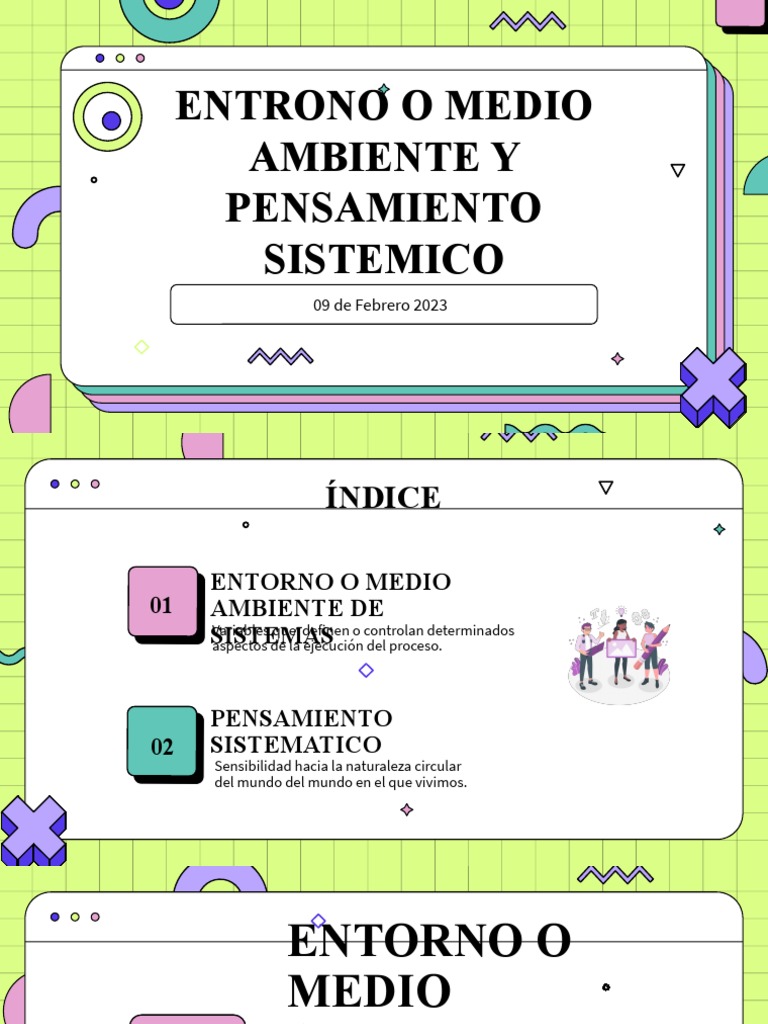 Entorno o Medio Ambiente de Los Sistemas | PDF