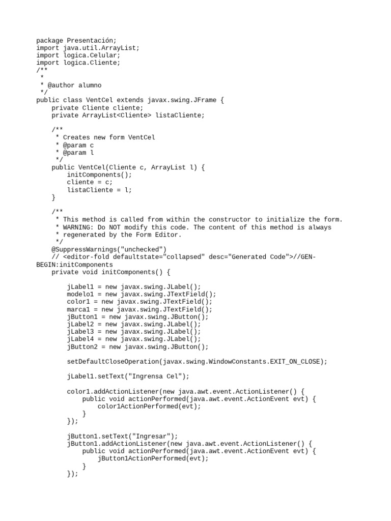 Ventana de Celular en Prog | PDF | Computer Programming | Software Engineering
