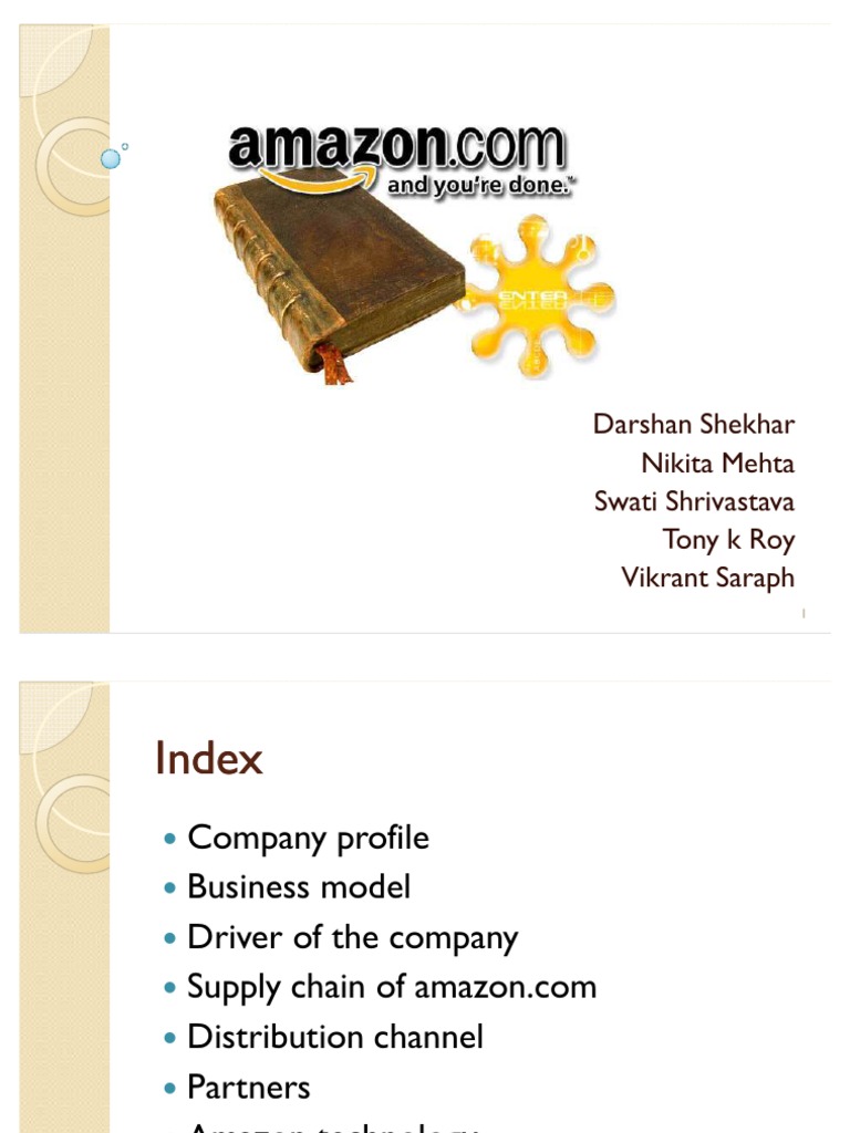 Amazon Supply Chain Overview | PDF