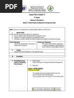 Cheer dance-Detailed-Lesson-Plan | PDF | Arm | Physical Education