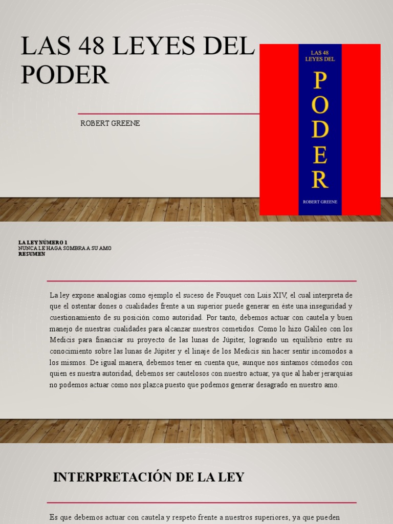Las 48 Leyes Del Poder | PDF
