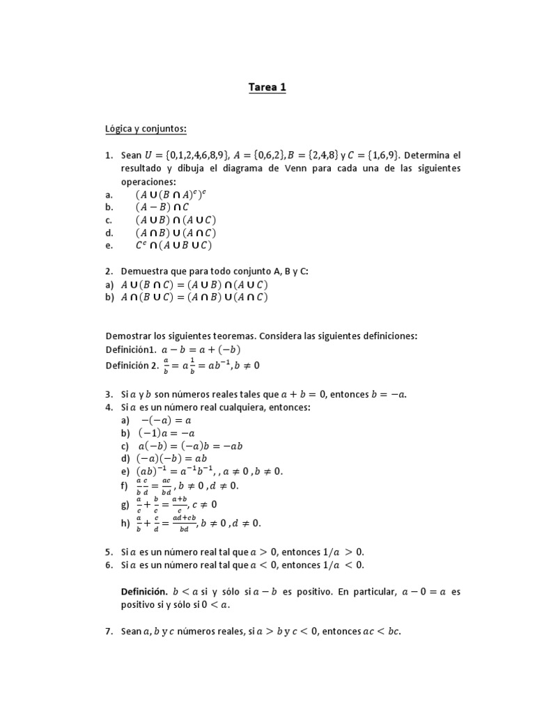 Cálculo Dif e Int. I - UNAM - 2022 | PDF | Conjunto (Matemáticas ...