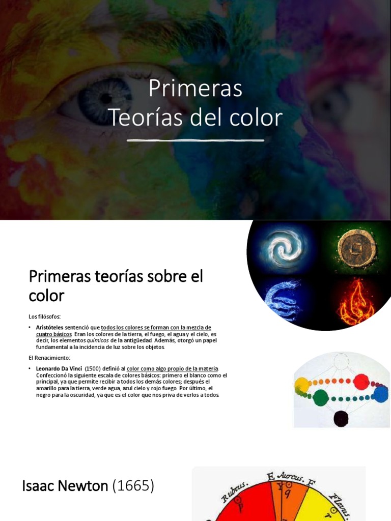 Primeras Teorias y Modelos de Color | PDF | Color | Cian