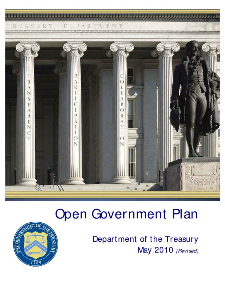 Treasury Open Government Plan 2010 | PDF | Internal Revenue Service ...