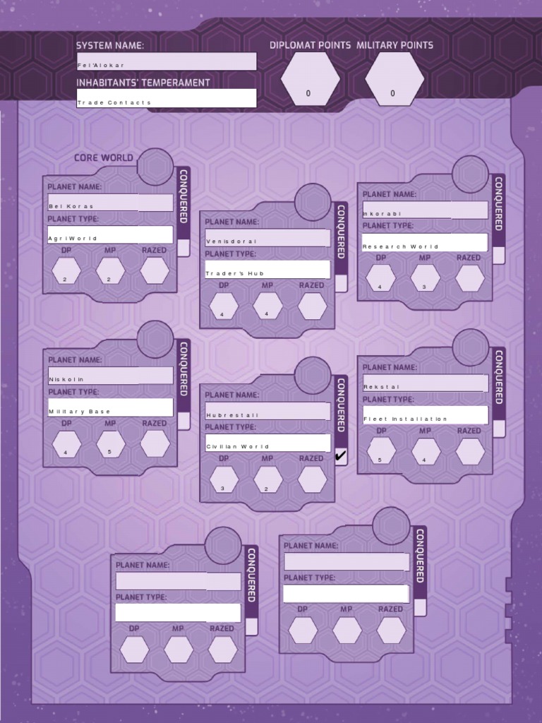 Tau Crusade Planet Details | PDF