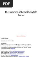 The Summer of the Beautiful White Horse | PDF