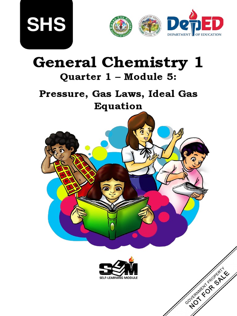 Q1 General Chemistry 12 - Module 5 | PDF | Gases | Pascal (Unit)
