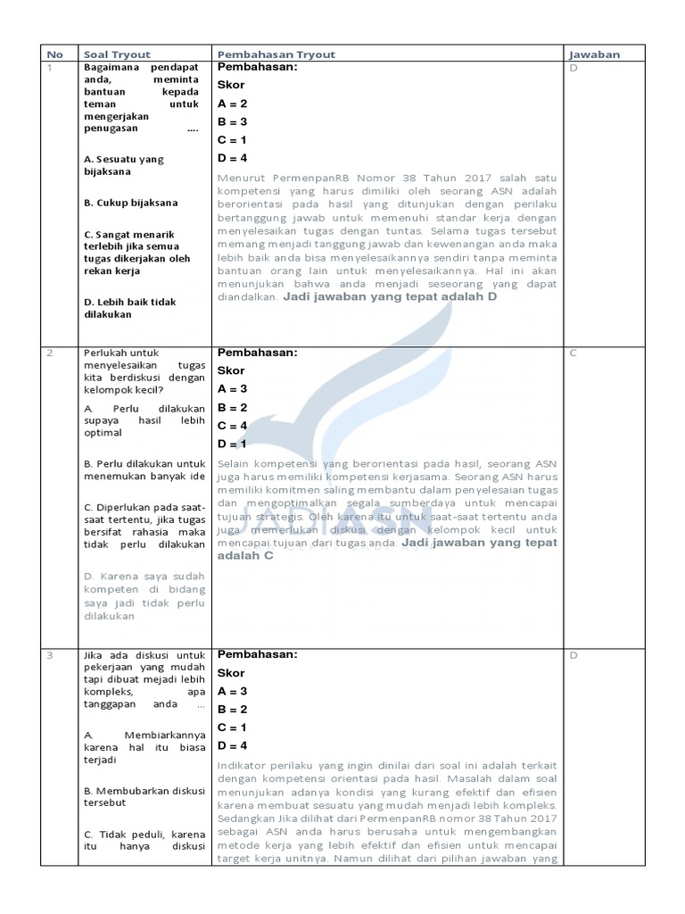 Soal Manajerial Kulktural | PDF