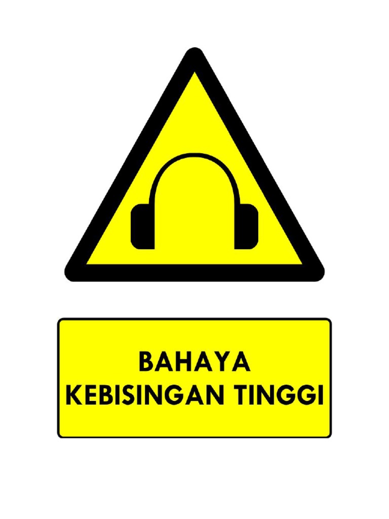 Tanda Bahaya Kebisingan | PDF