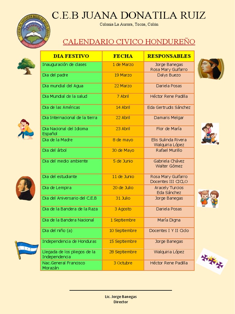 Calendario Civico | PDF