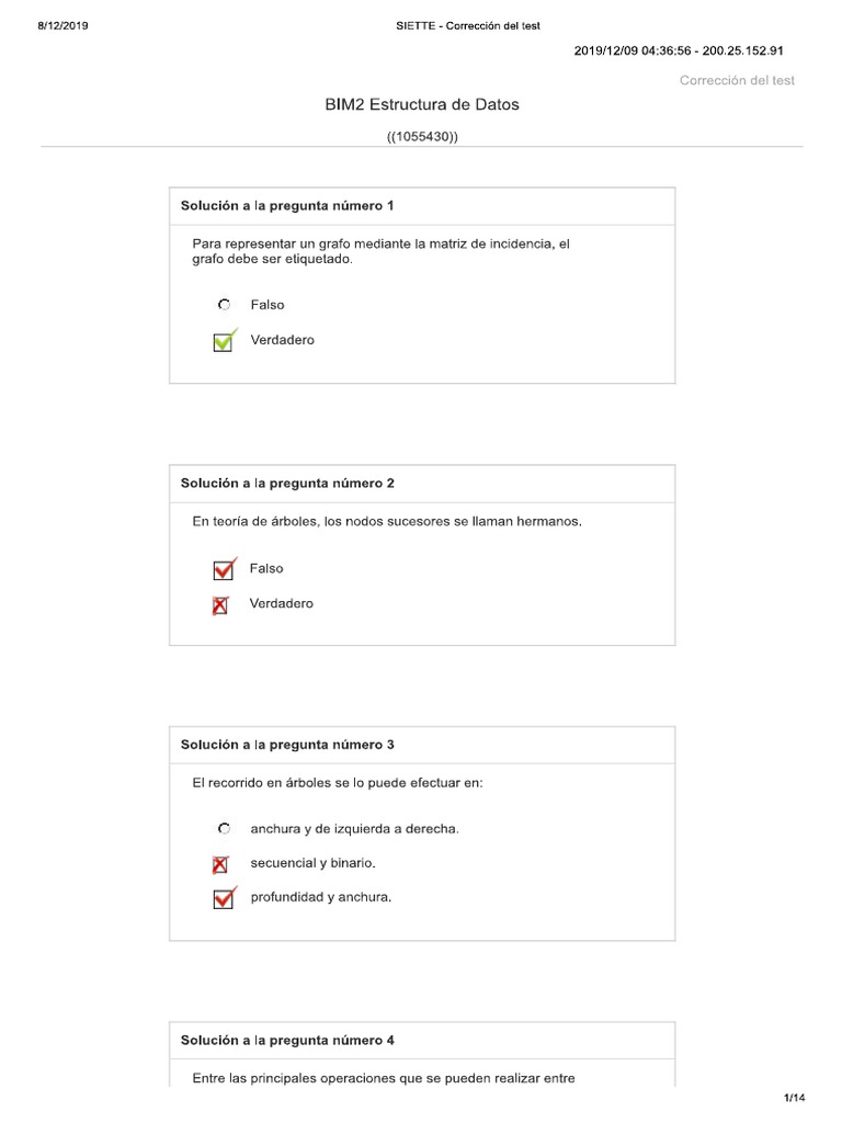Estructura de Datos 2BIM | PDF