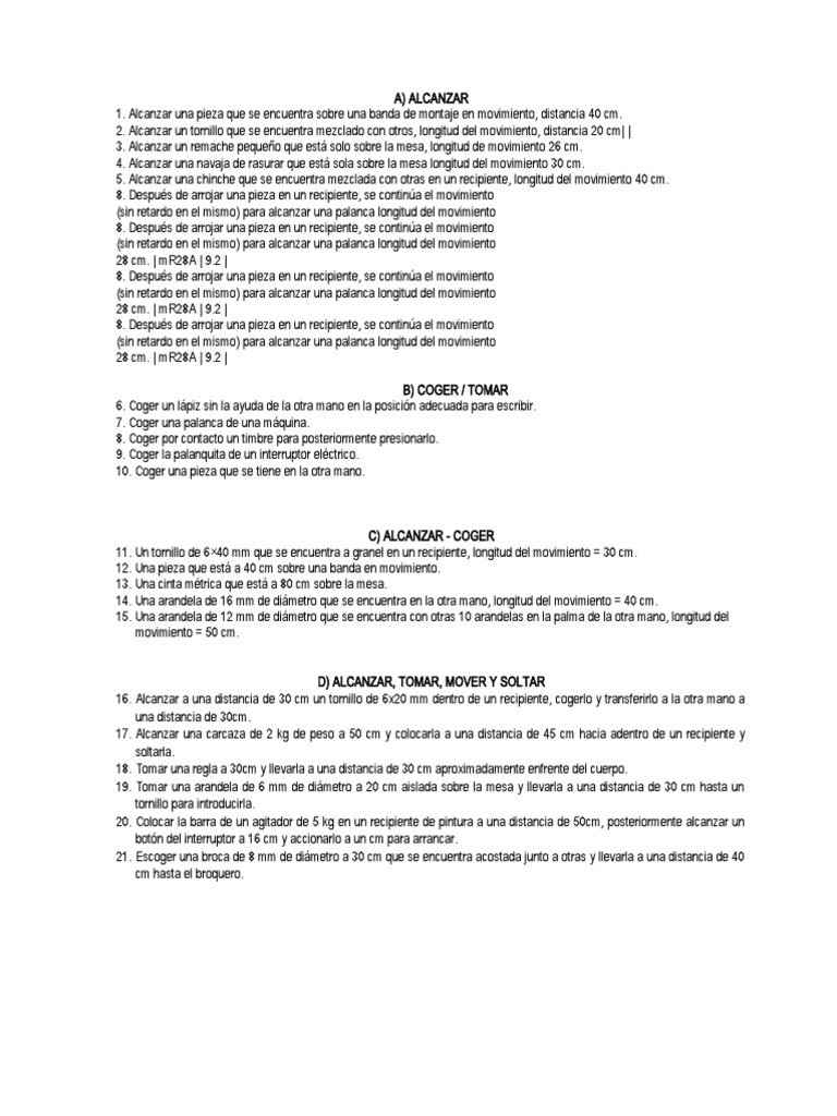 MTM Ejercicios para Tarea 2020-1 | PDF