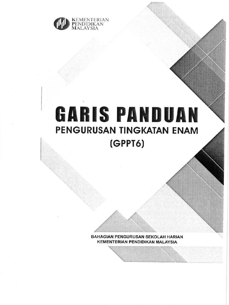 t6 Garis Panduan Pengurusan Tingkatan Enam 2016 | PDF