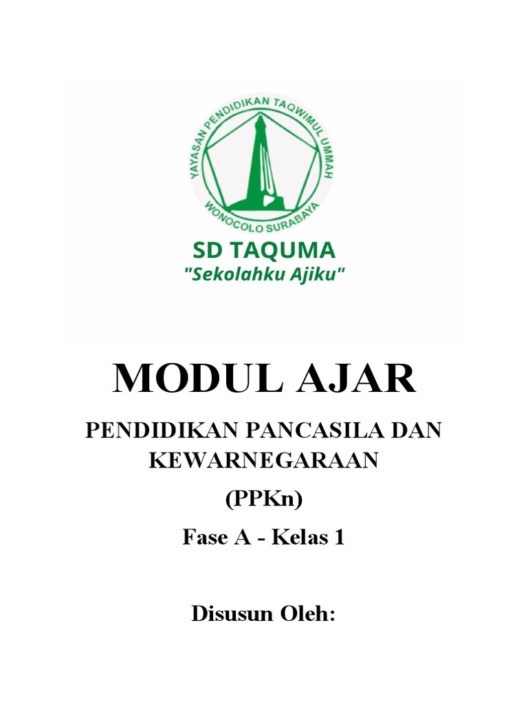 Final Ma PKN Zaitun SD A | PDF | Karier & Perkembangan