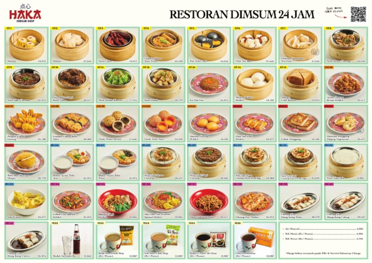 Menu HAKA Dimsum | PDF