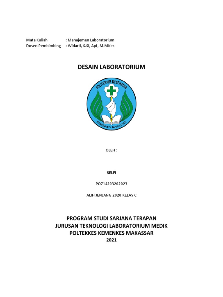 Desain Ruang Laboratorium Klinik | PDF