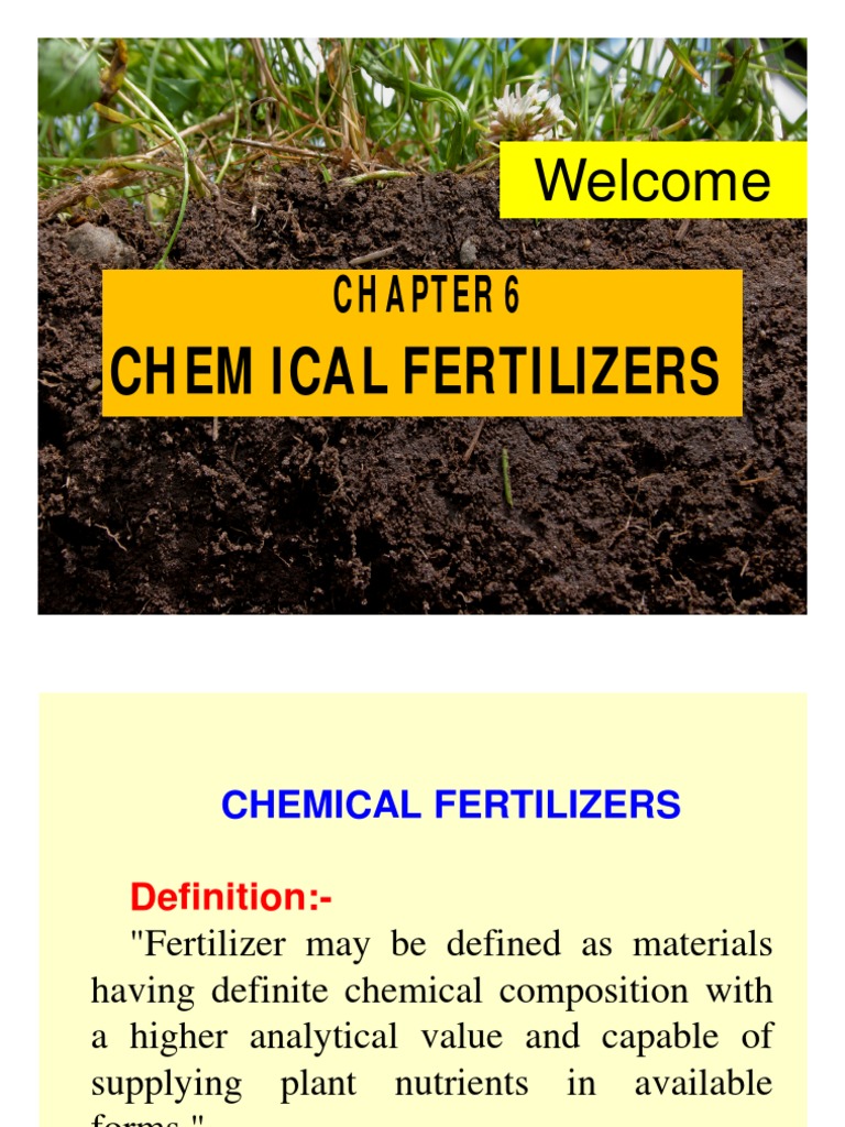 Chemistry of Fertilizers | PDF | Fertilizer | Urea