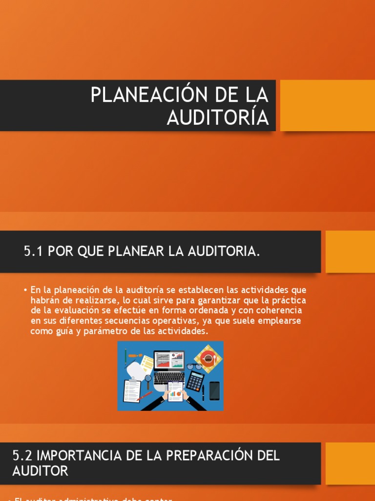 Planeación De La Auditoria _ Importancia de la Planificación de una ...