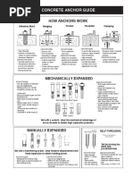 Ancon QwikFoot and QwikFix Threaded Inserts Design Guide | PDF | Screw ...