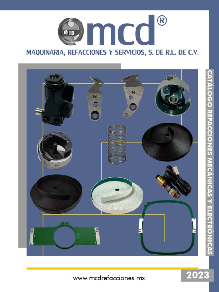Cat - Logo MCD Refacciones 2023 | PDF