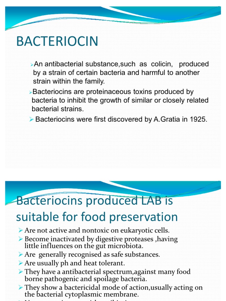 BACTERIOCIN in Hurdle Technology | Antibiotics | Food Preservation