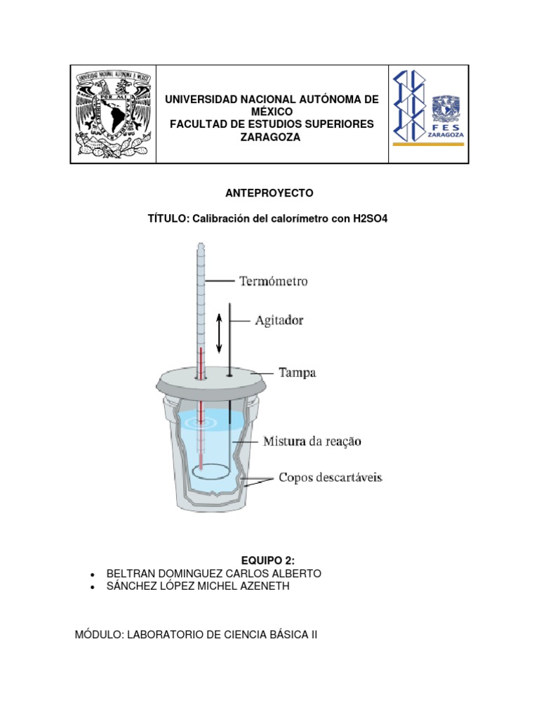 Informe H2so4 | PDF | Termodinámica | Calor