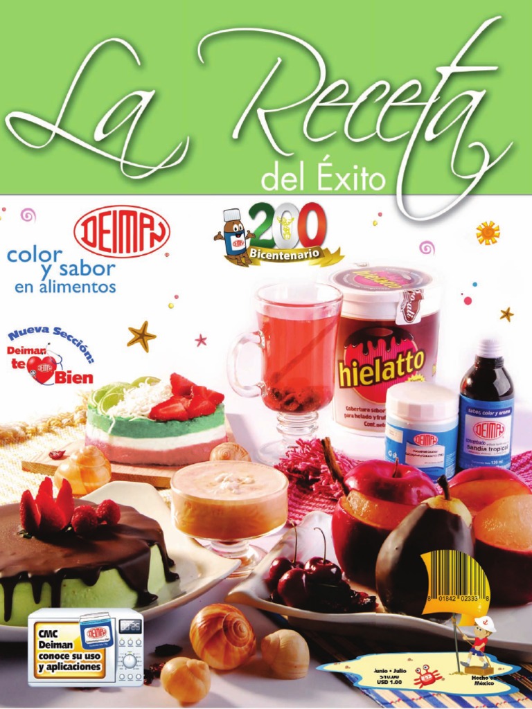 La Receta Del Exito 12 Jun2010 | PDF | Helado | Malteada