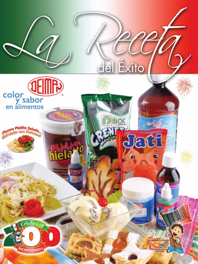 La Receta Del Exito 13 Ago2010 | PDF | Helado | Panes
