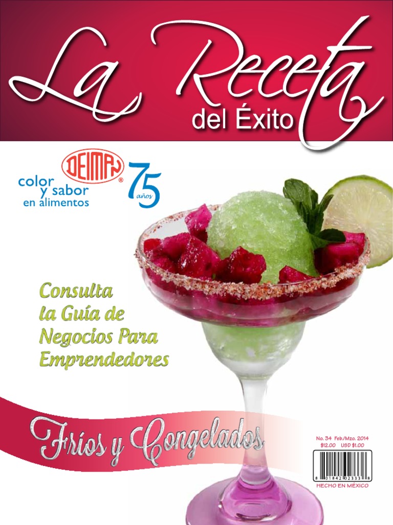 La Receta Del Exito 34 | PDF | Helado | Postres