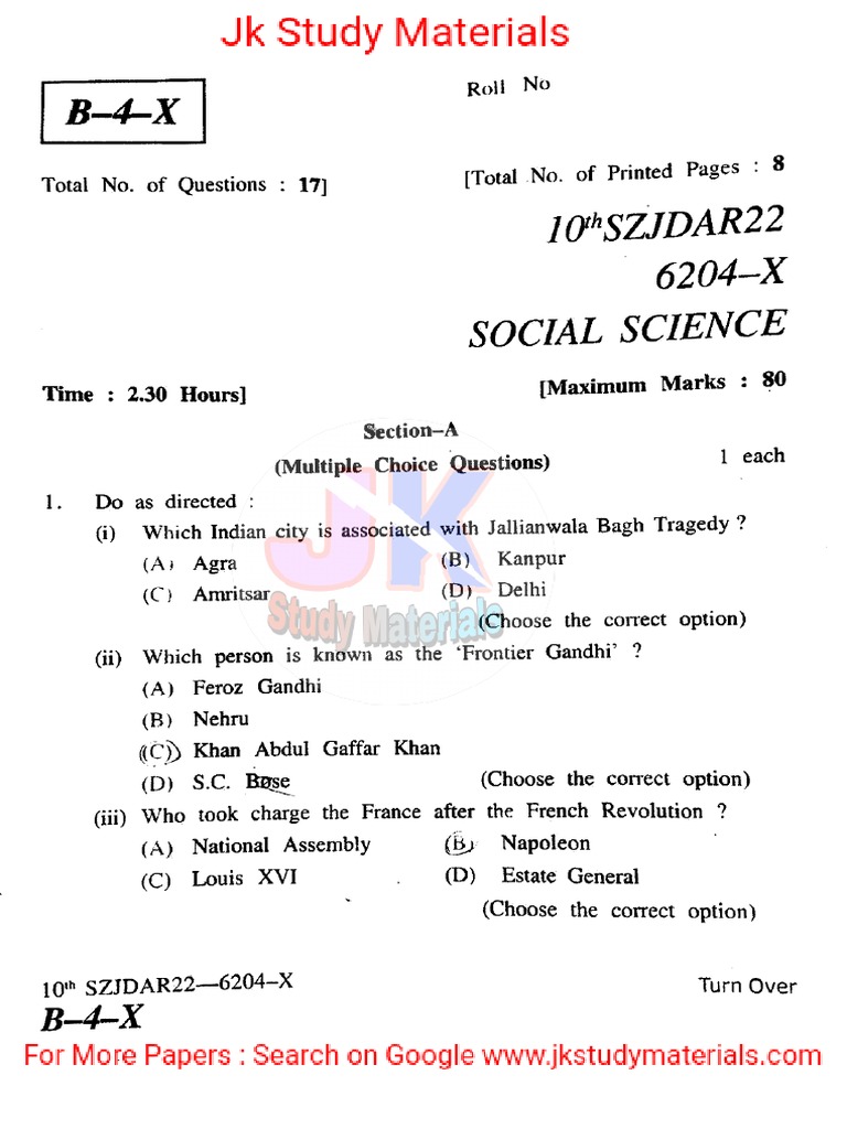 10th Class Social Science Last 10 Years ( | PDF | Democracy | Political ...