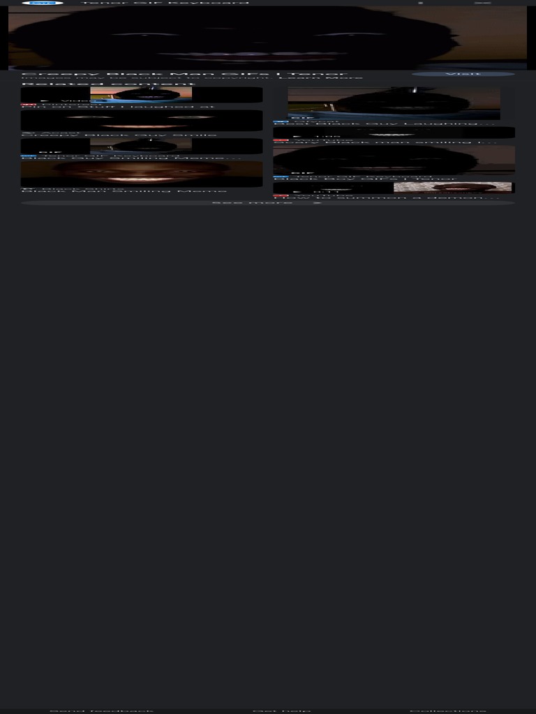 Black Guy Smiling in The Dark | PDF