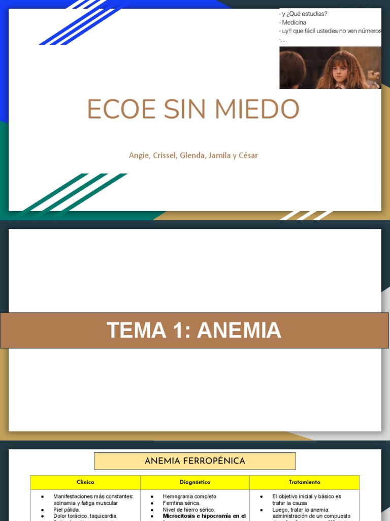 ECOE | PDF | Anemia | Vitamina B12