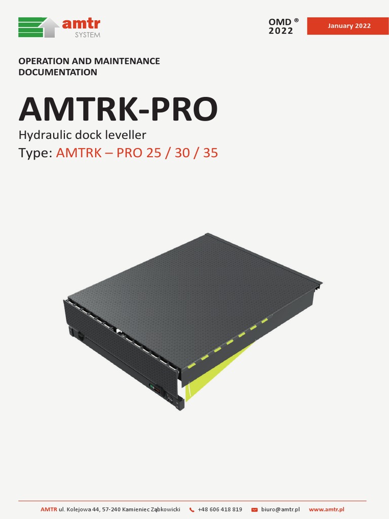 RAMPA AMTRK-PRO Rampa | PDF | Manufactured Goods | Mechanical Engineering