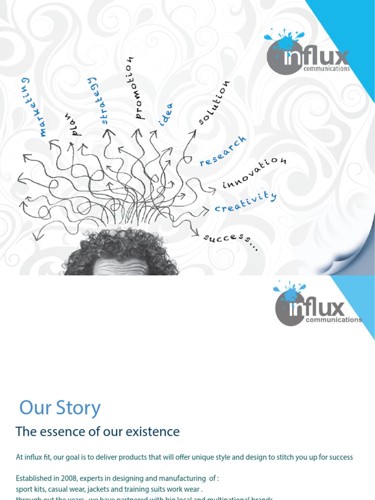 INFLUX Profile Final | PDF | Fashion | Softlines (Retail)