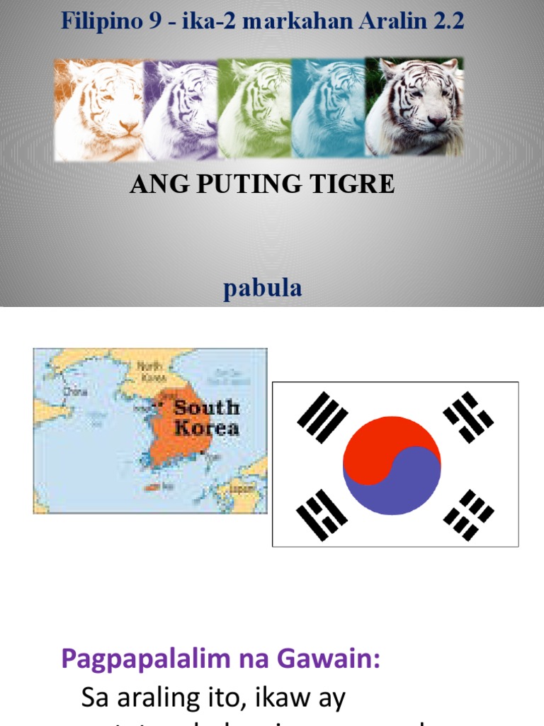ANG PUTING TIGRE-Pabula-BUOIN NATIN | PDF