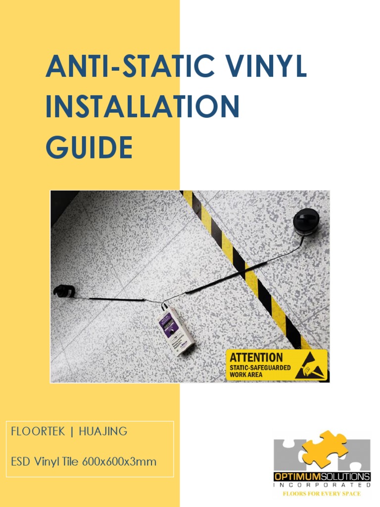 OSI Floortek Anti-Static Vinyl Installation Methodology | PDF ...