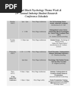 PAPJA Convention 2025 Schedule | PDF