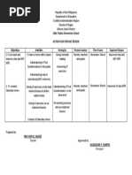 Sample School-Based INSET Plan | PDF | Educational Assessment | Learning