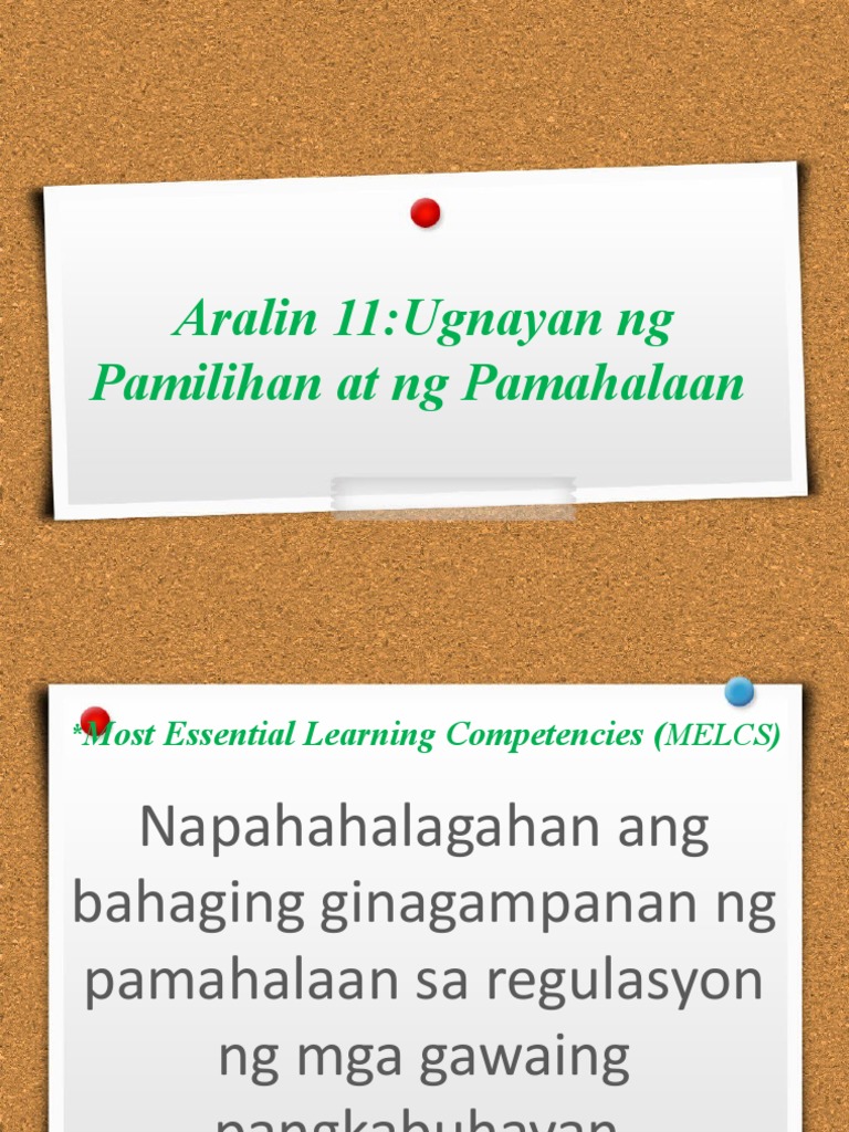 Aralin 11 Ugnayan NG Pamilihan at Pamahalaan | PDF