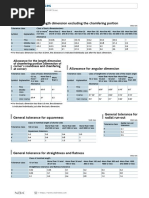 Jis B 0419 | PDF | Engineering Tolerance | Sheet Metal