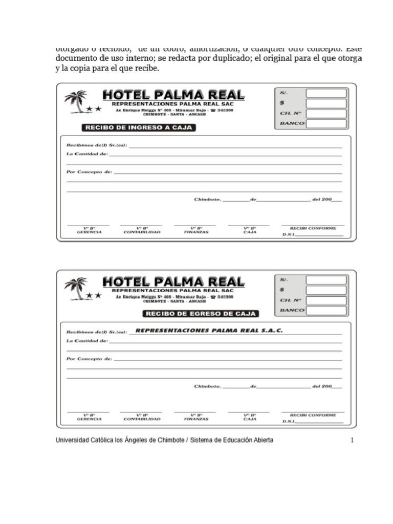 Formato de Vale | PDF