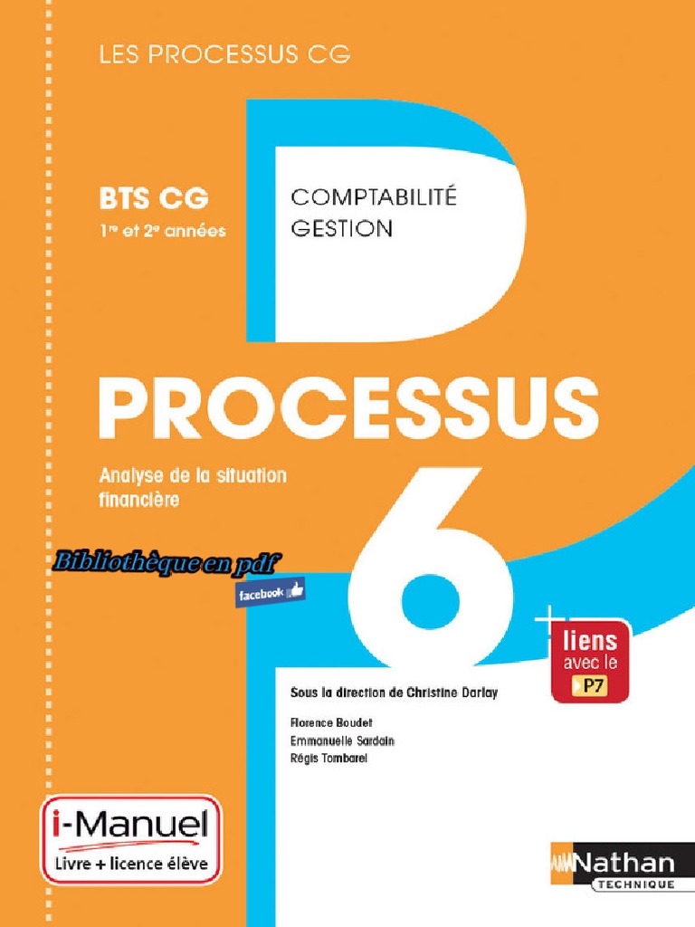 Nathan Technique - Processus 6 - Analyse de La Situation Financière ...