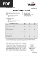 TDS - Marlex® HHM 5502BN Polyethylene | PDF | Polyethylene | Building ...