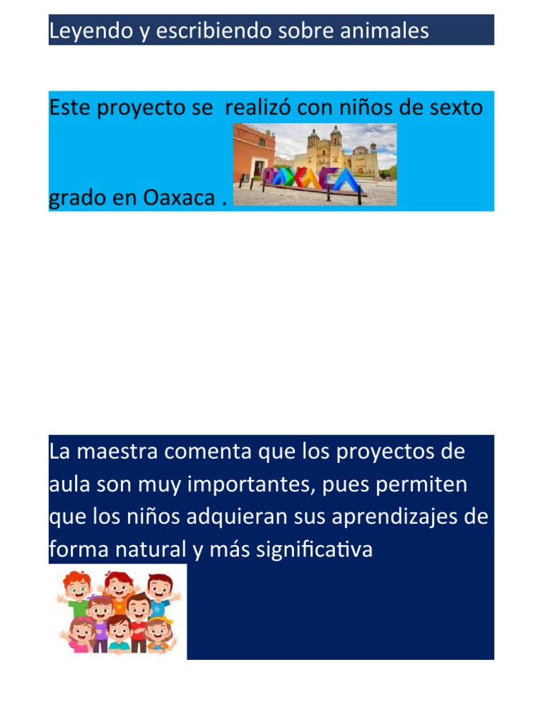 Leyendo y Escribiendo Sobre Animales | PDF