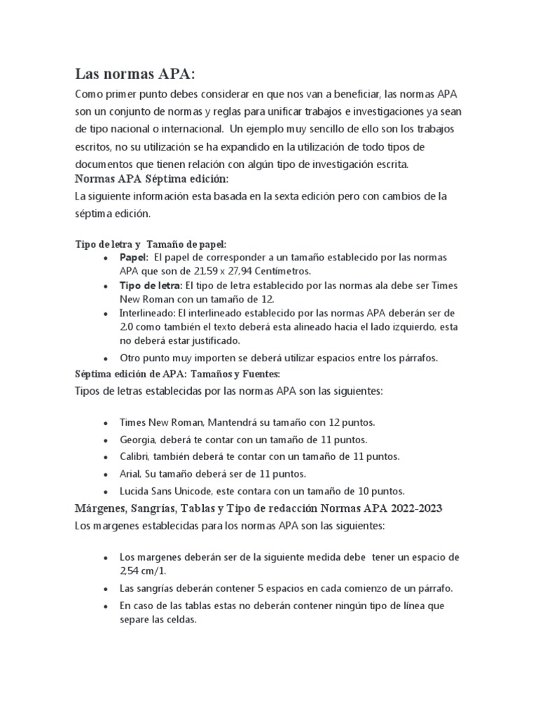 Las Normas APA | PDF | Estilo apa | Comillas