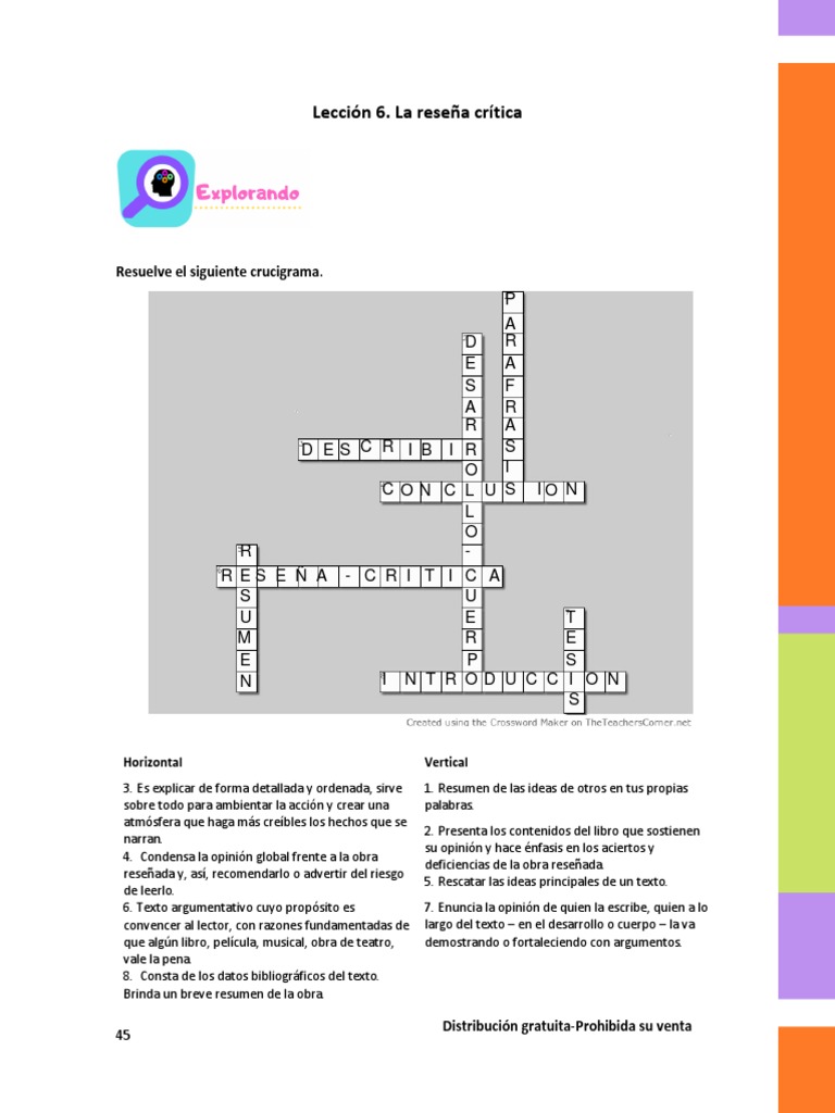 Leccion 6 | PDF | Cerebro | Autor