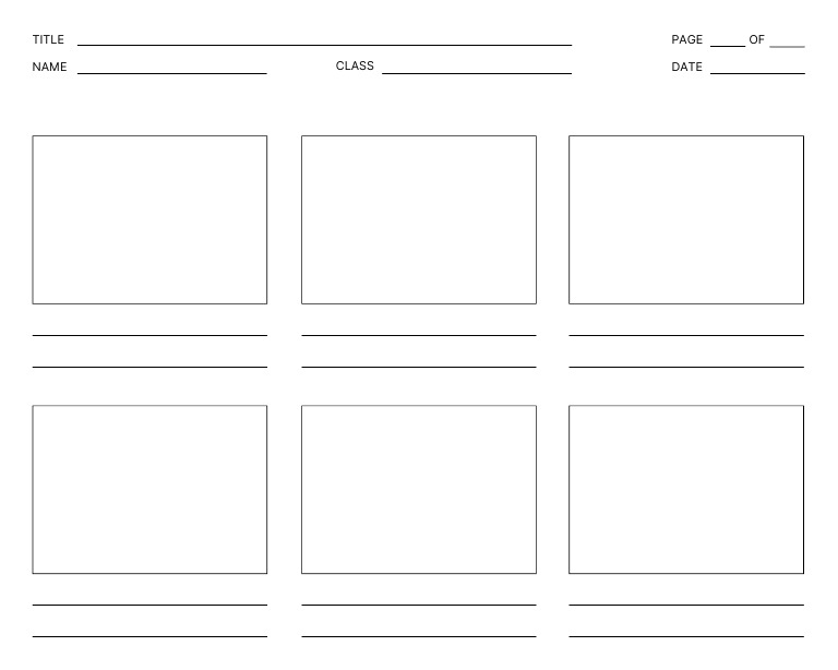 Storyboard Template | PDF
