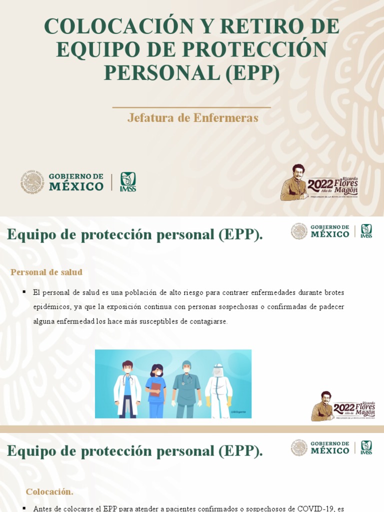 Colocacion y Retiro de Epp | PDF